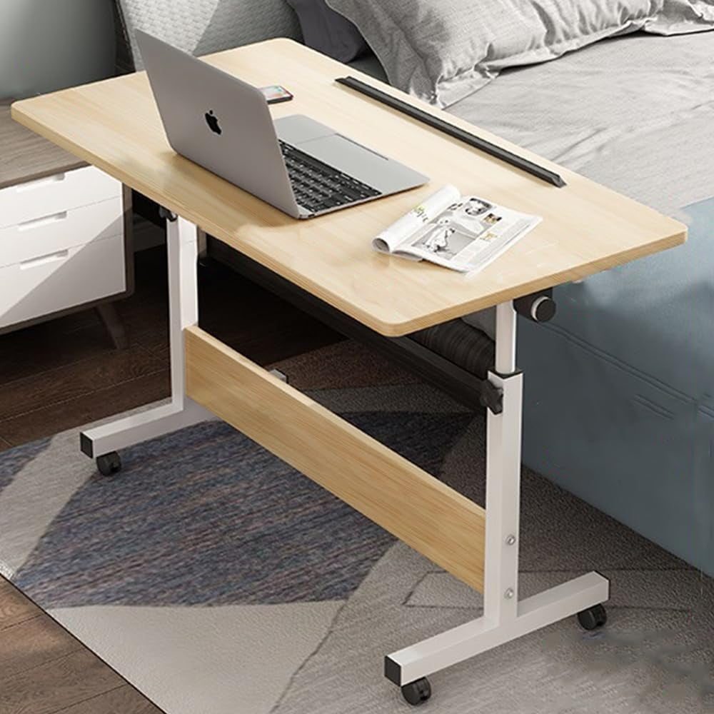 Small Standing Desk Adjustable Height, 31.5inch Small Folding Desk for ...