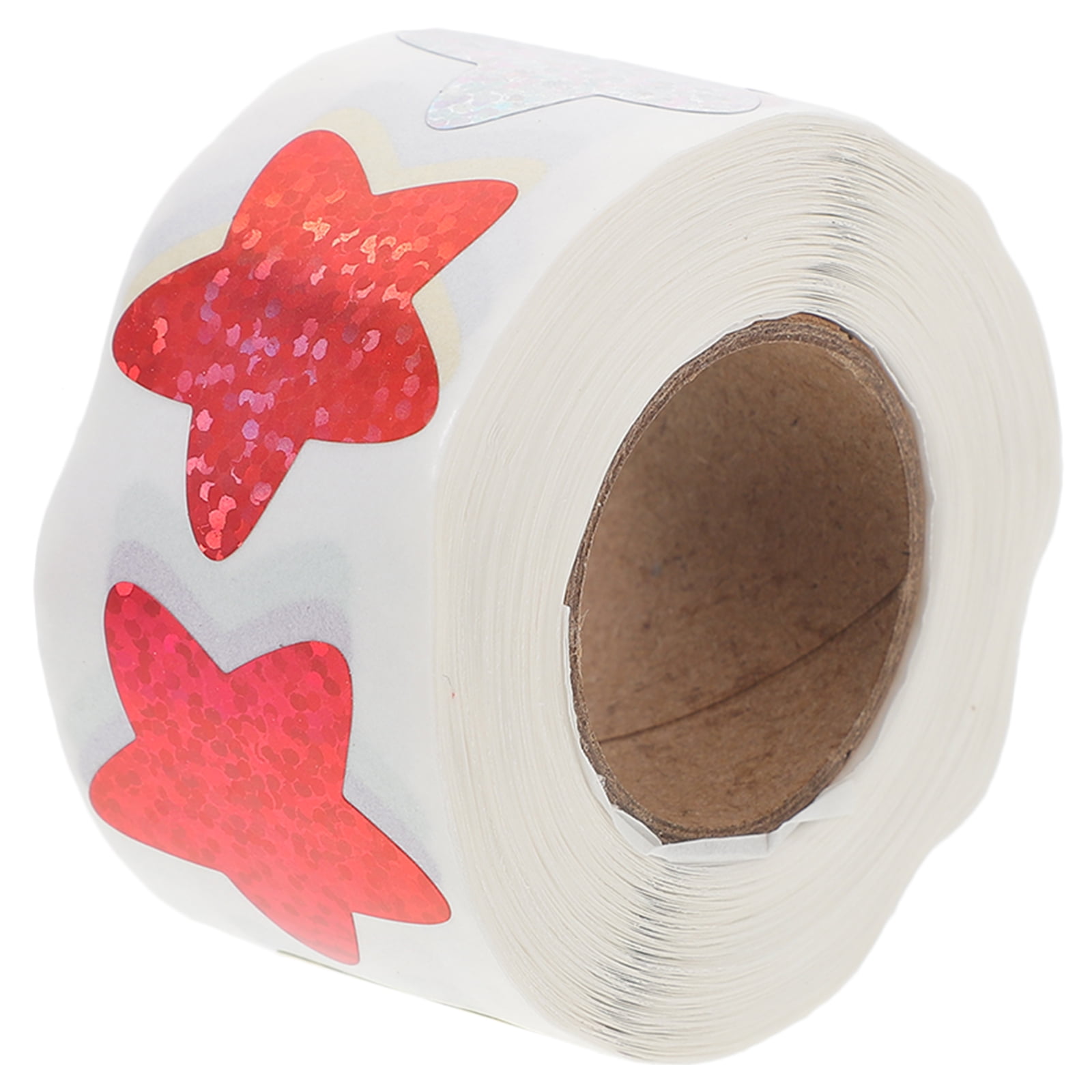 Hemoton Reward Stickers Reflective Colors 1 Roll 0.98X0.98X0.04In ...