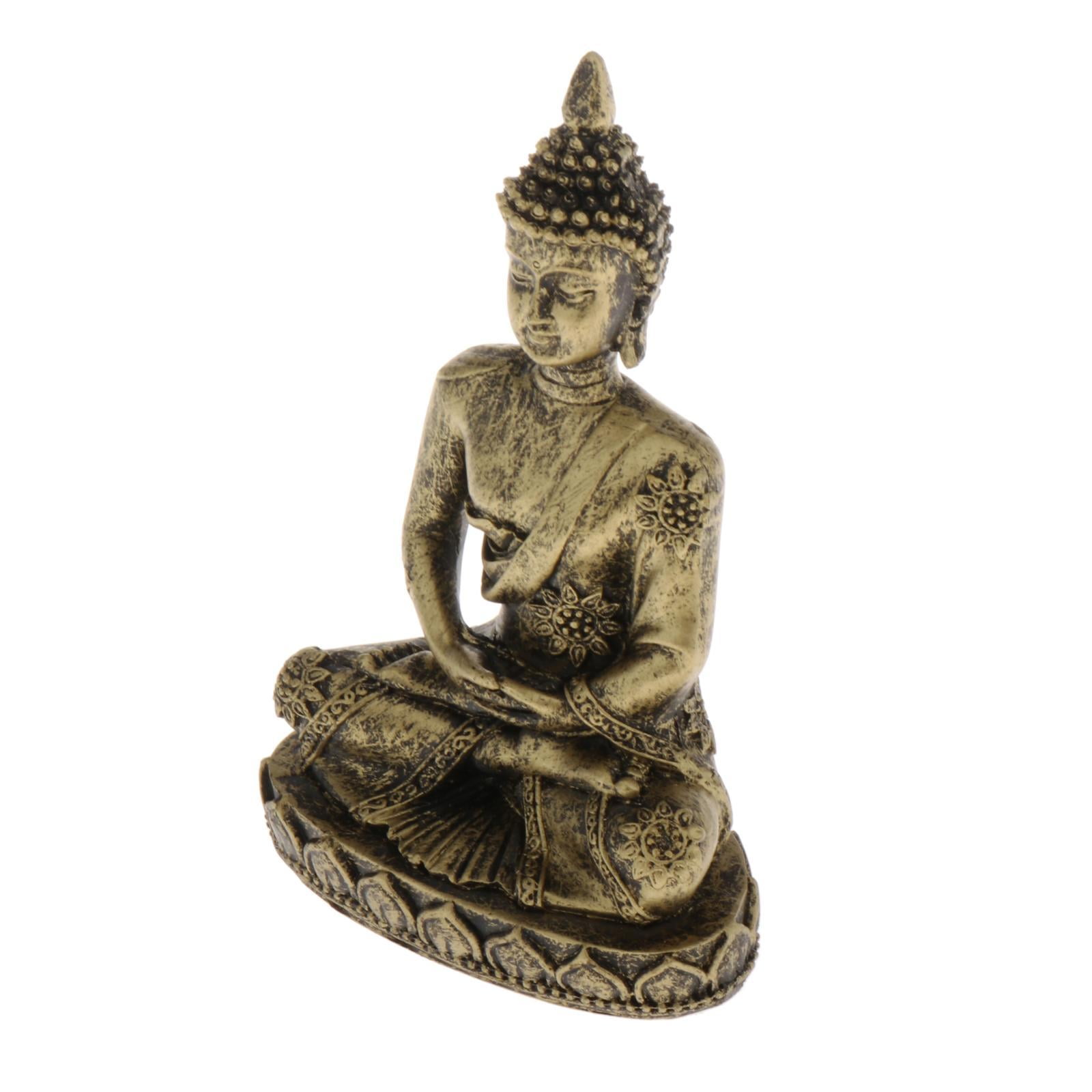 Small Statue Figurine Sandstone Buddhist Ornanment Bronze - Walmart.com