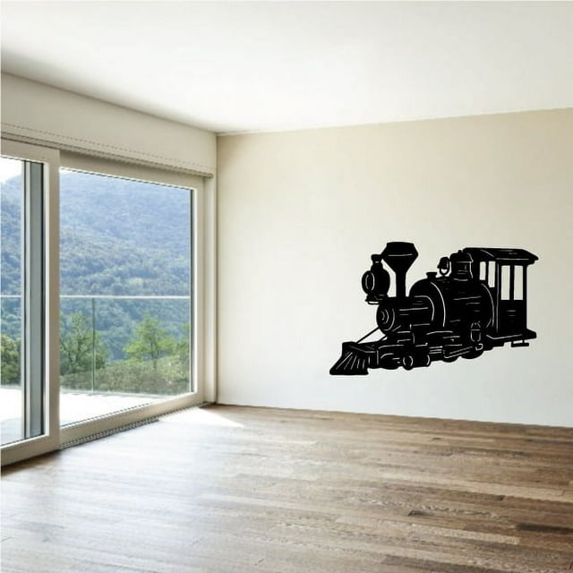 Small Steam Locomotive Engine Decal - 36 Inches - Walmart Business Supplies