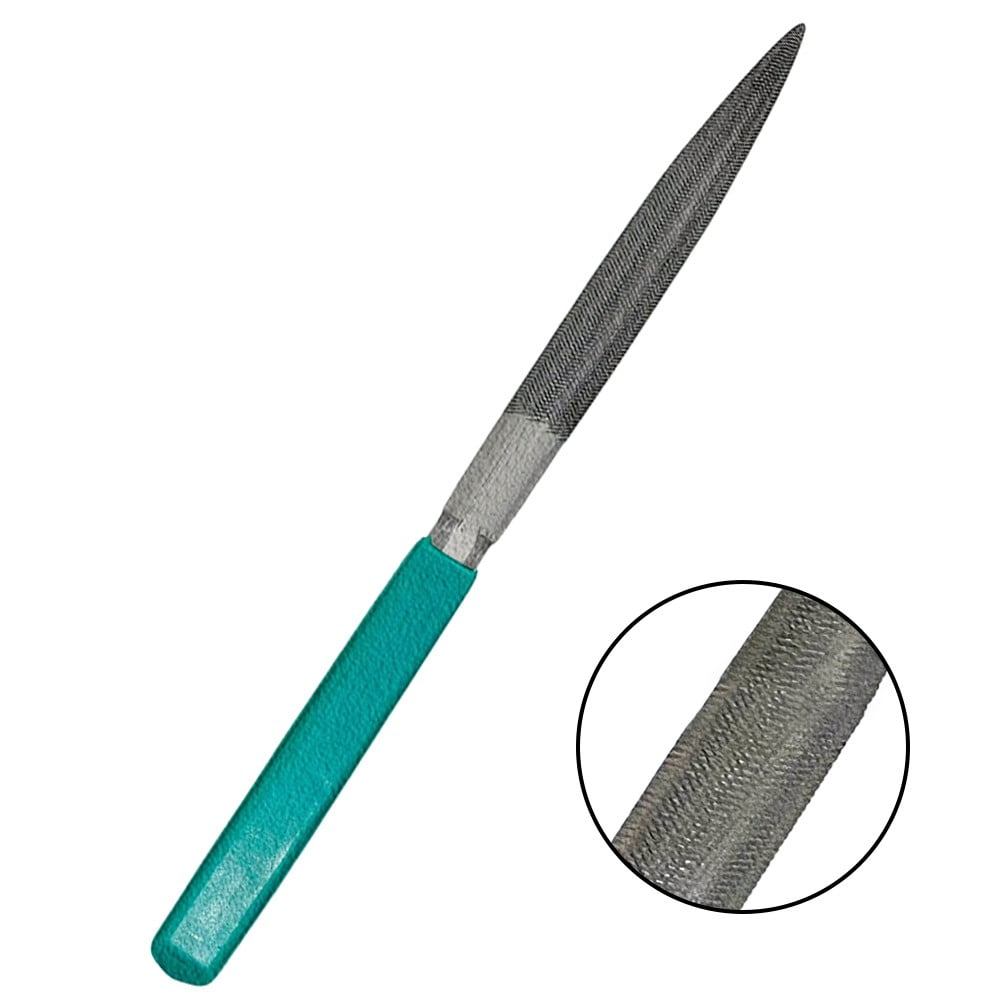 Small Steel Half Round Files Needle File For Stone Glass Metal Carving ...