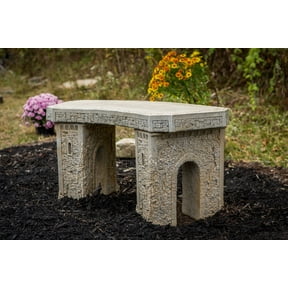 Stone Bench Outdoor