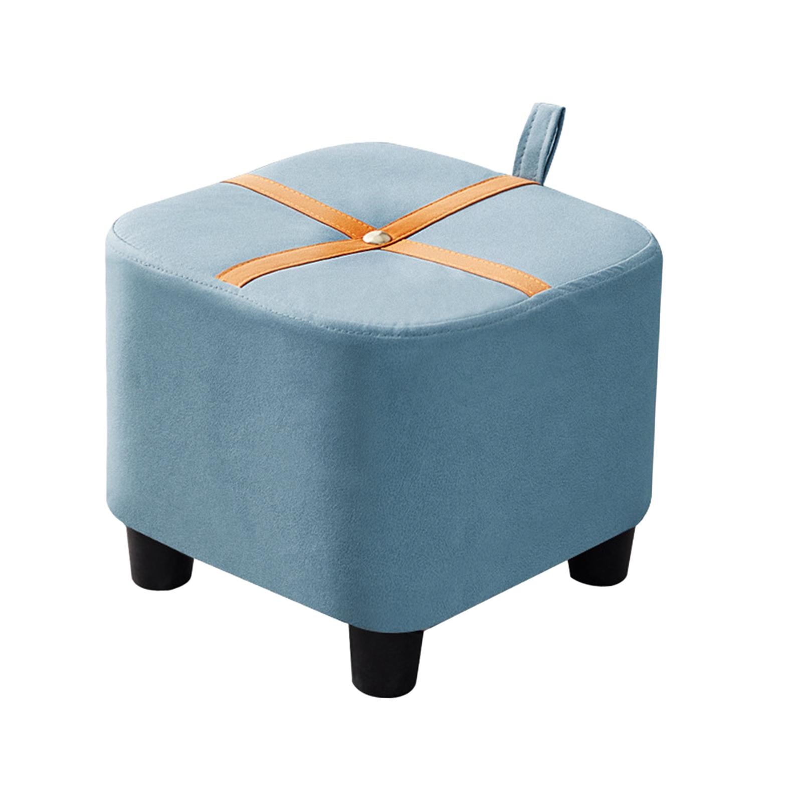 Small Stool Doorway Shoe Changing Stool with Handle Light Luxury ...