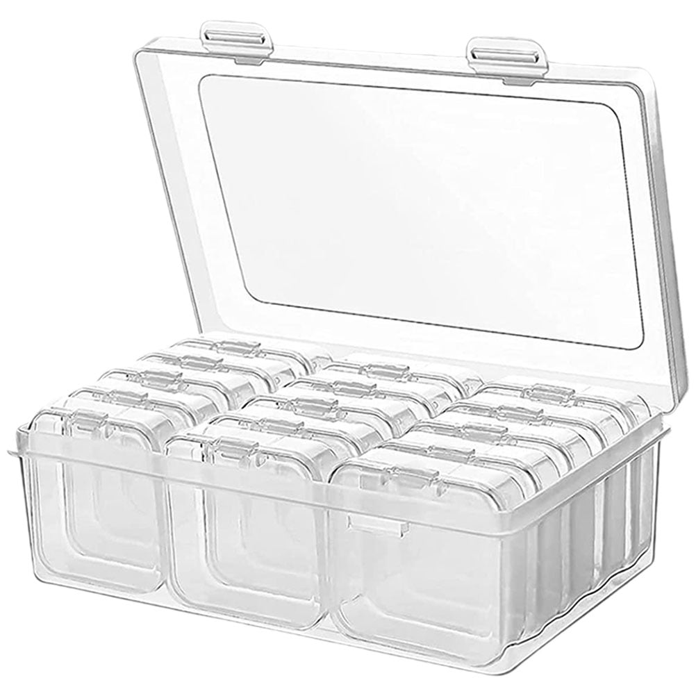 Small Storage Box Bead Case Jewelry Boxes Plastic Container Drawer ...