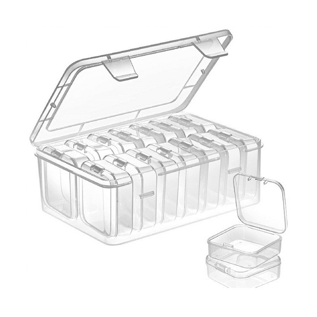 Small Storage Box with Lid Small Plastic Clear Box Plastic Storage ...