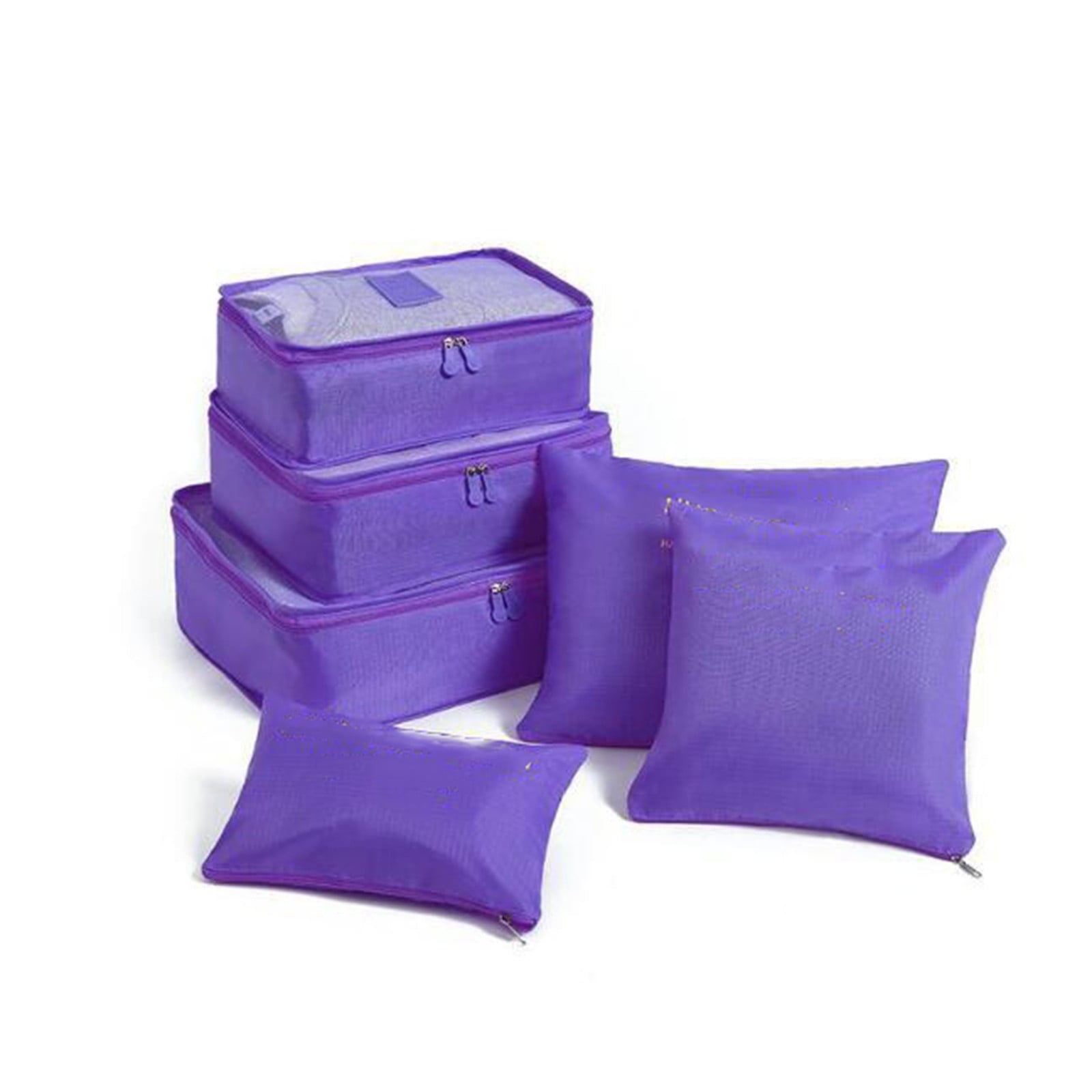 Small Storage Cabinet 6 Set Packing Cubes With Shoe Bag Carry On ...