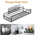 HHENGYISOUL Small Storage Metal Holder Rack, Wall Mounted, Bathroom ...