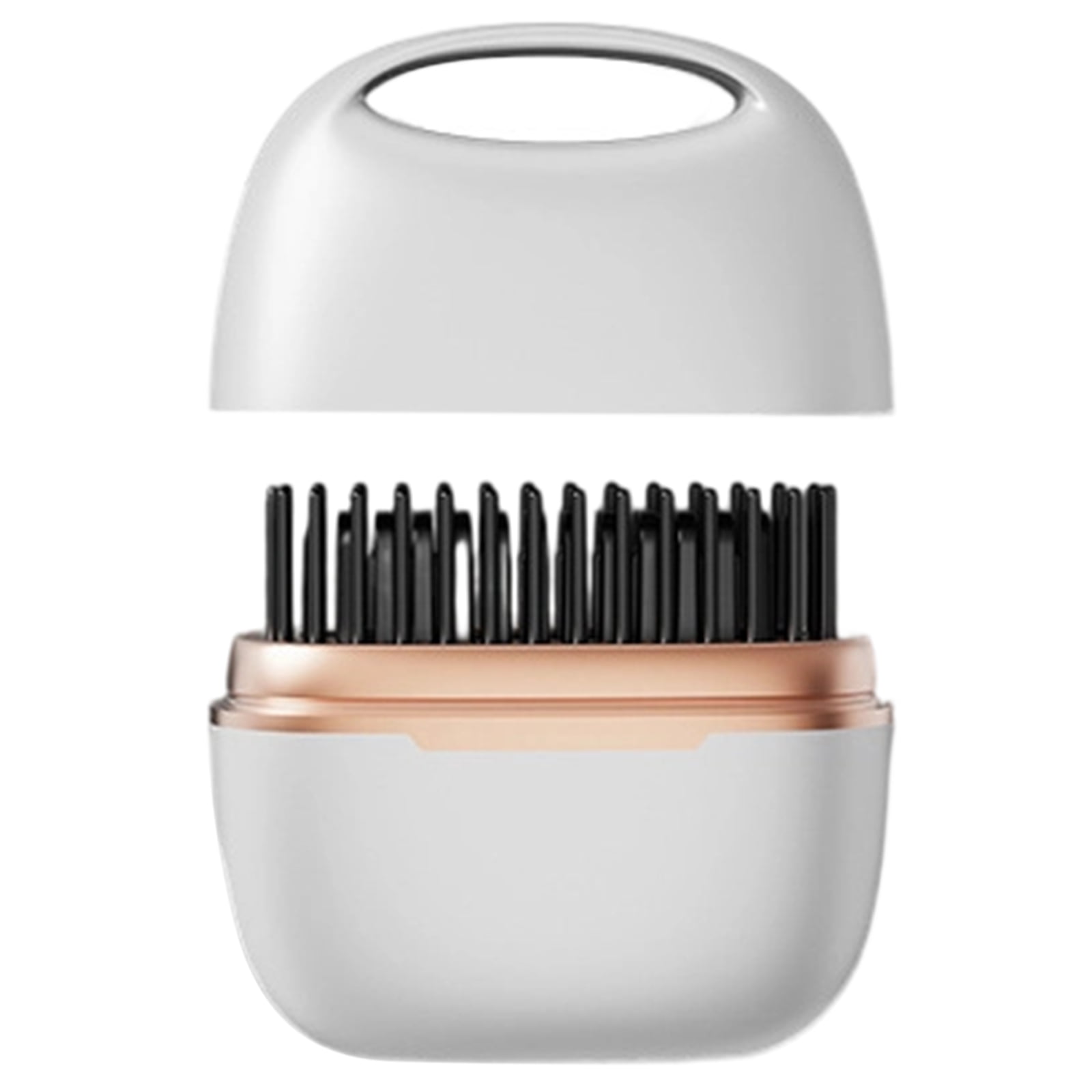 Small Straightener Styling Brush For Multiple Hairstyles ABS Safe Low ...