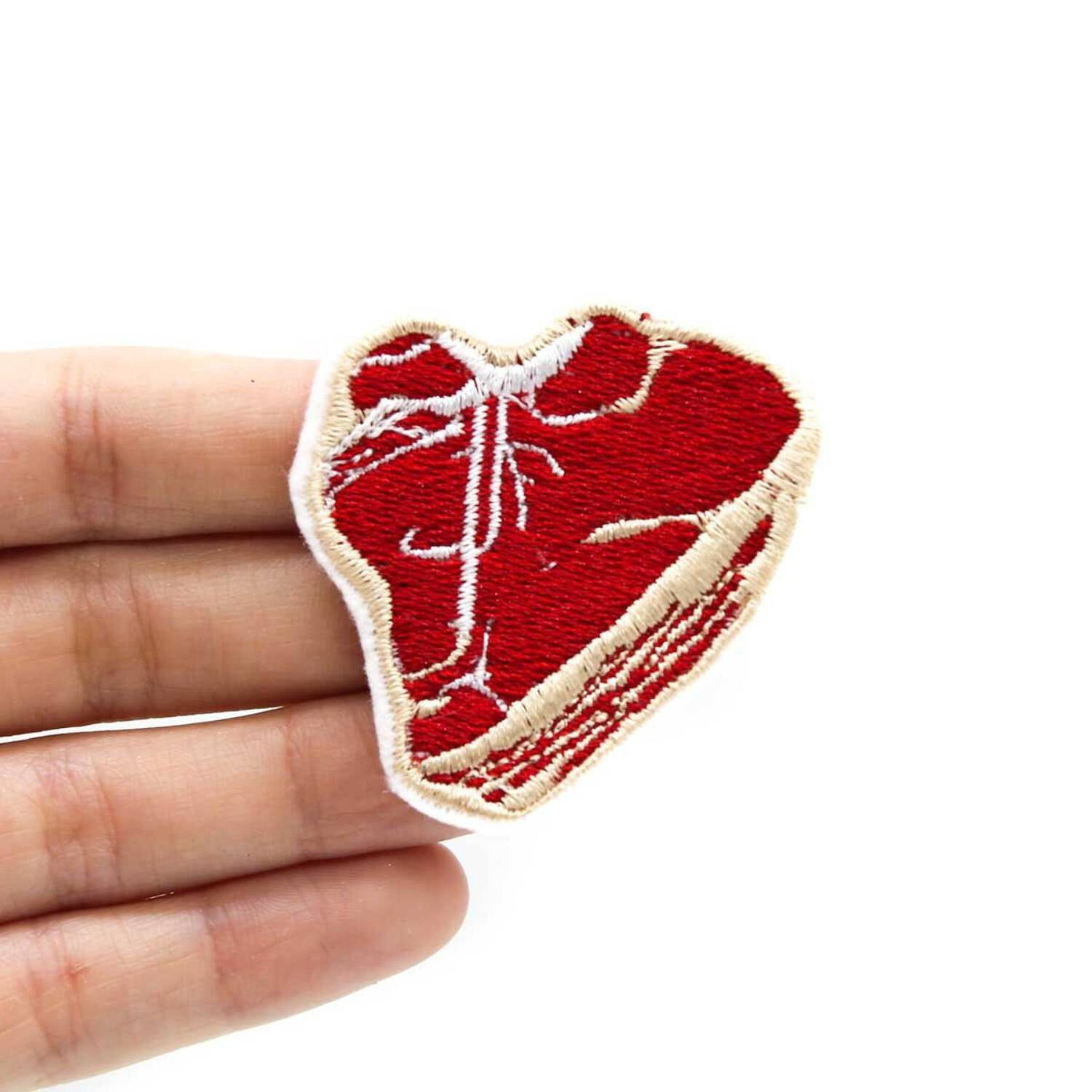 Small T-Bone Steak Iron-On Embroidered Patch - Walmart.com