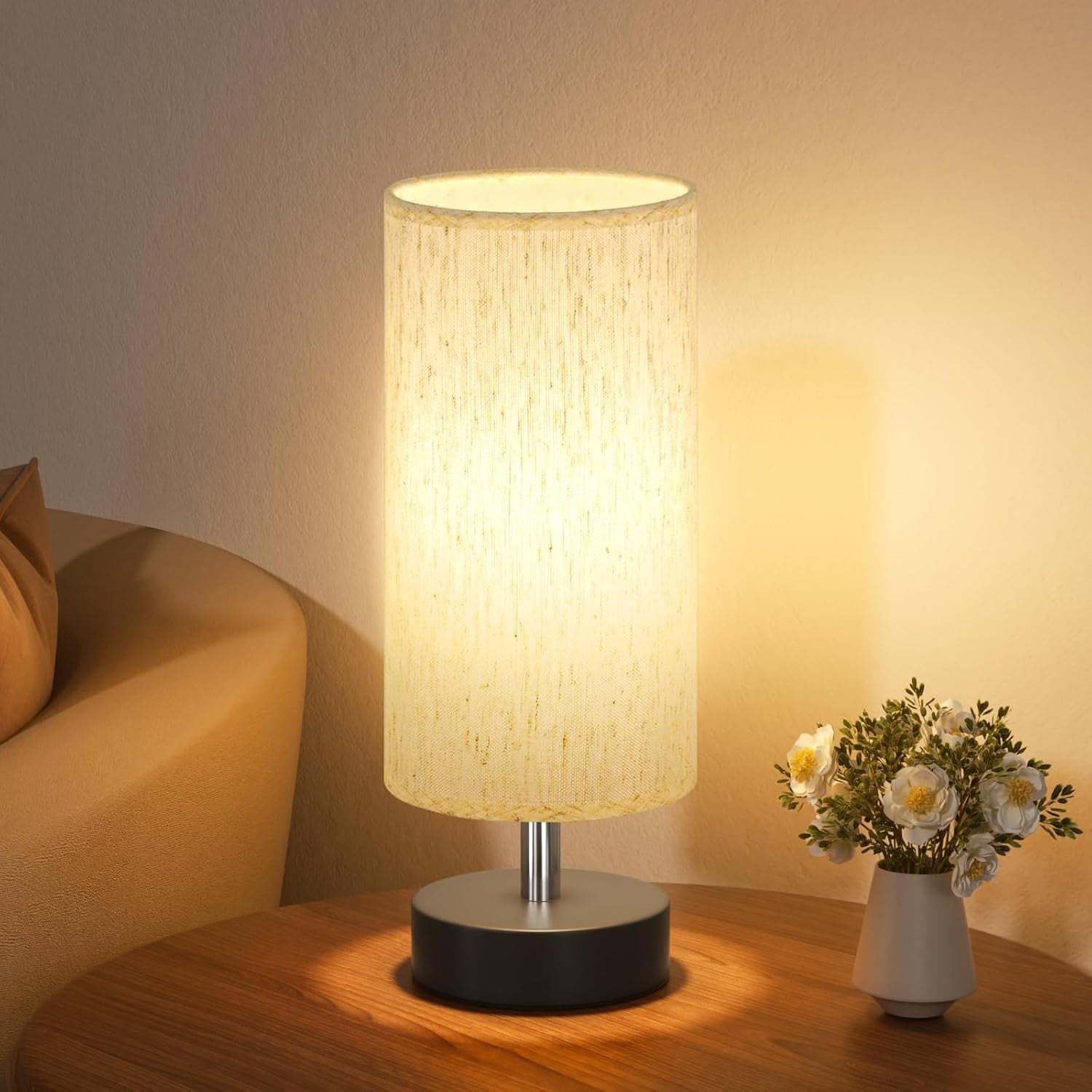 Small Table Lamp for Bedroom - Bedside Lamps for Night Stands ...