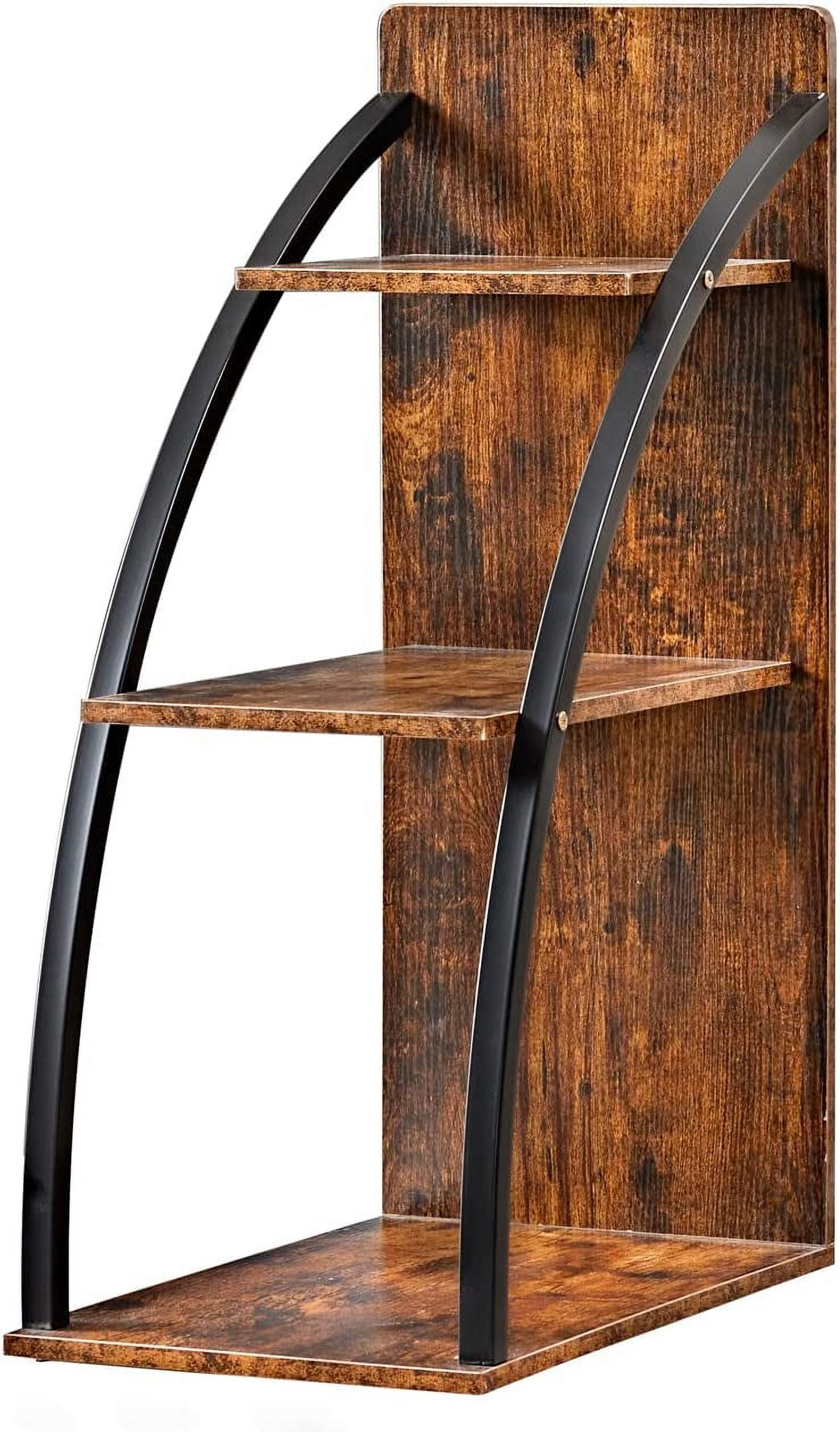 Small Table - Side End Table for Samll Spaces, Skinny Bedside Table ...