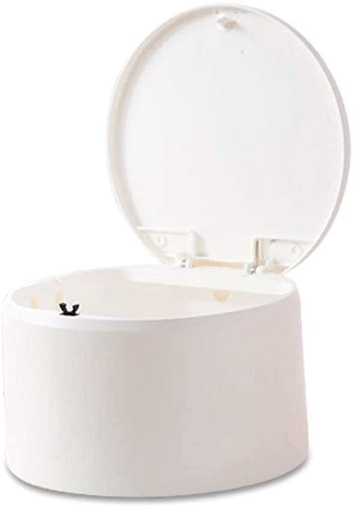 Small Table Trash Can, Plastic Style Mini Kitchen Desktop Trash Bin ...