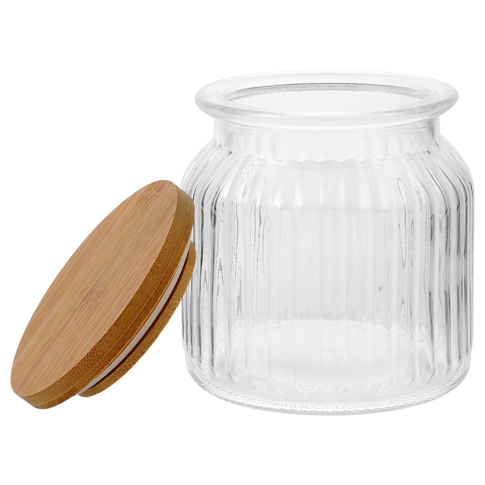 Small Tea Creative Canister Glass Container Food Containers Jar with ...
