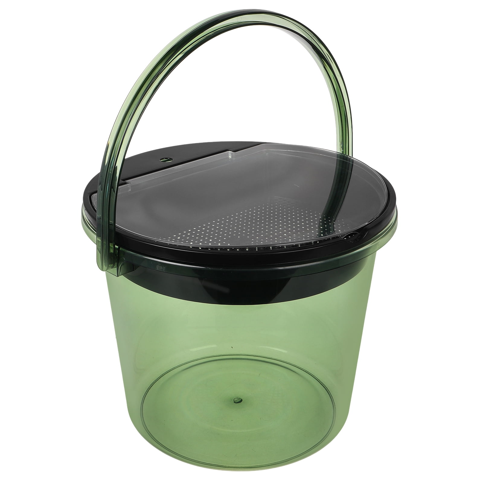 Phenofice Tea Dregs Drainage Bucket Portable Compost Bin with Handle ...