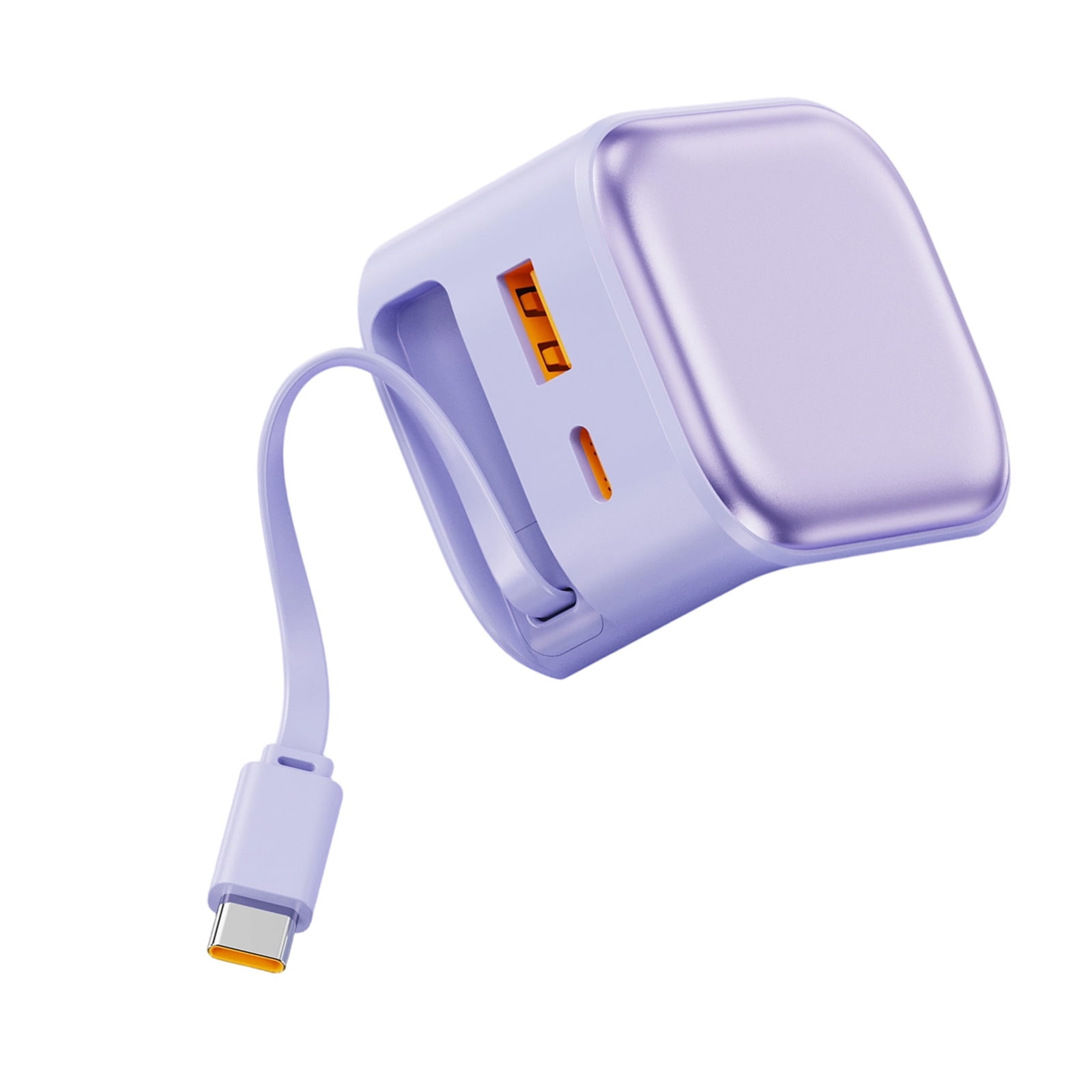 Small Technology Charges 35W Double USB Port Integrated Retractable ...