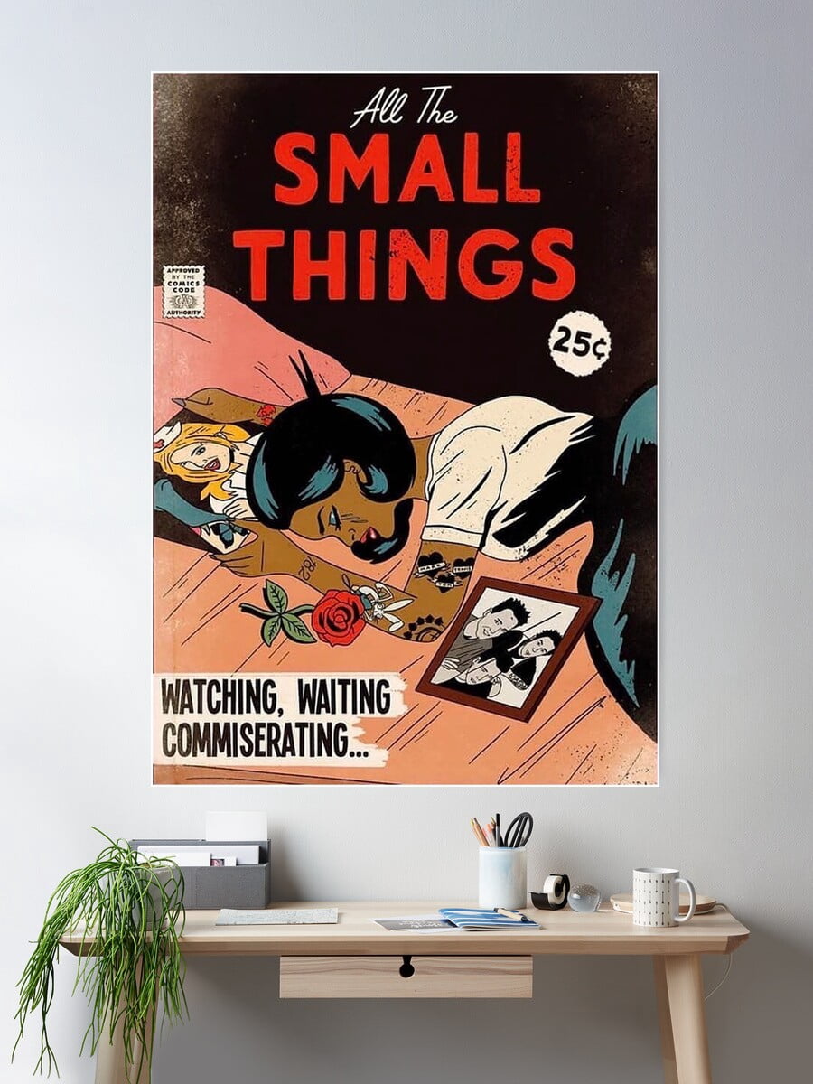 Small Things Poster Wall Art, Modern Wall Decor For Living Room Bedroom ...