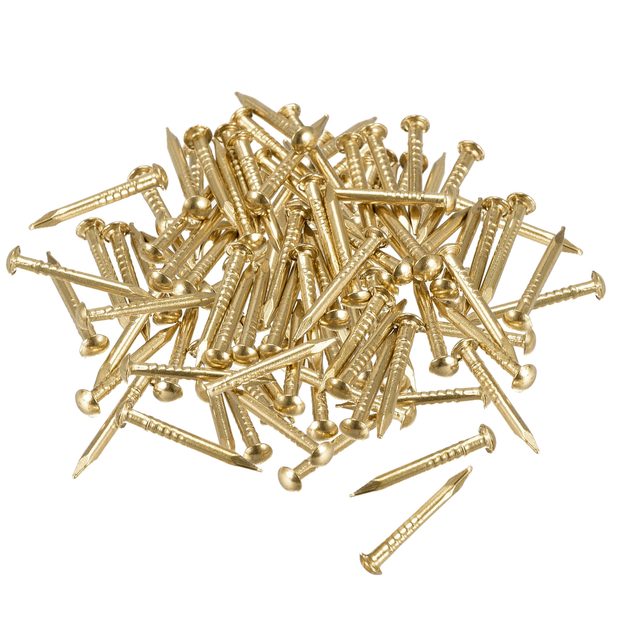 Small Tiny Brass Nails 1.5x15mm for DIY Decorative Pictures Wooden ...