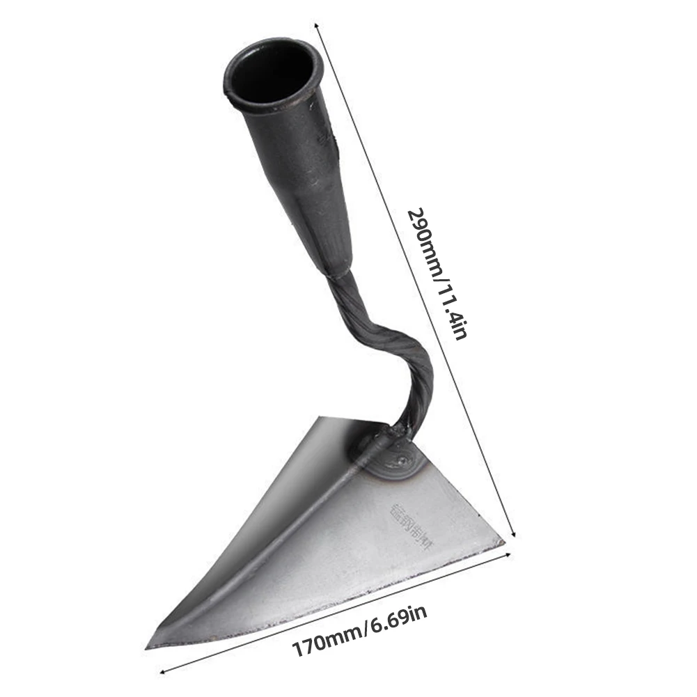 Small Tip Triangle Hoe Agricultural Land Turning Loose Soil Hoe Hand ...