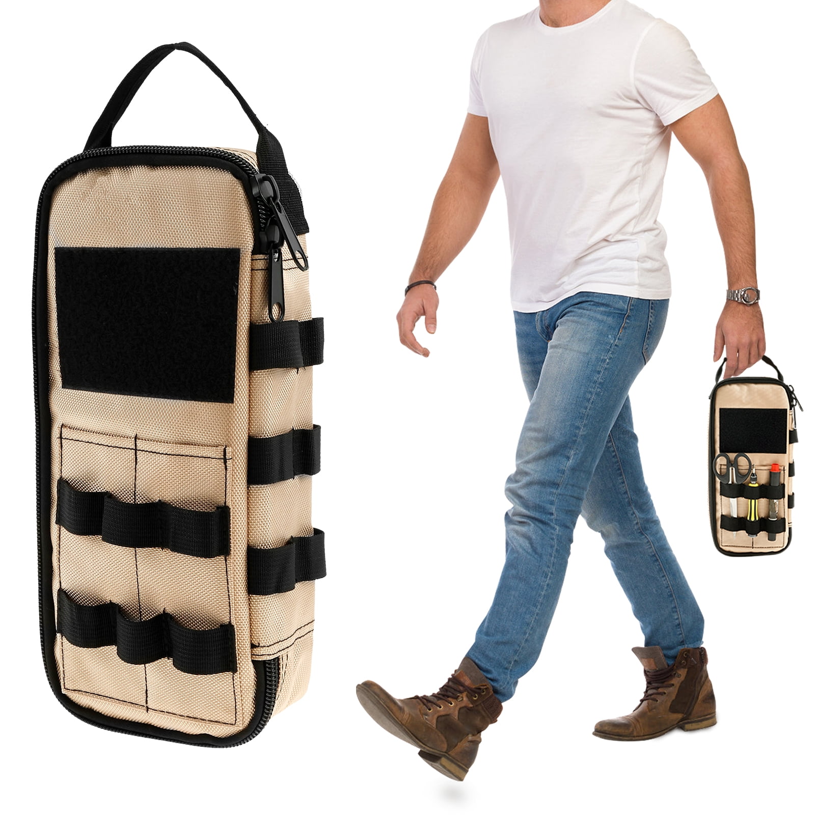 Small Tool Bag Portable Small Tool Pouch Utility Tool Organizer Case ...