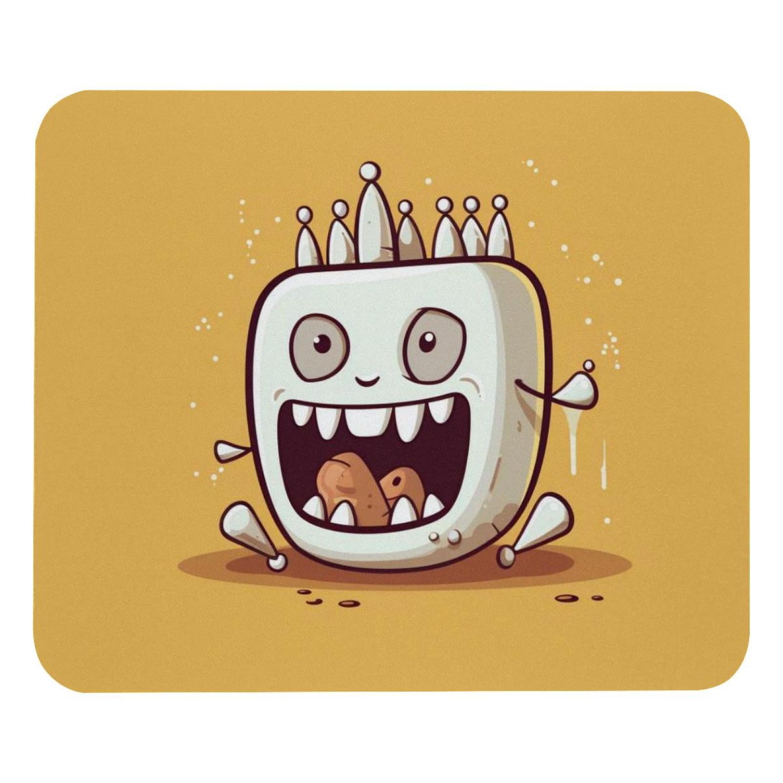 Small Tooth Non-Slip Rubber Bottom Personalized Custom Square Desk Mat ...