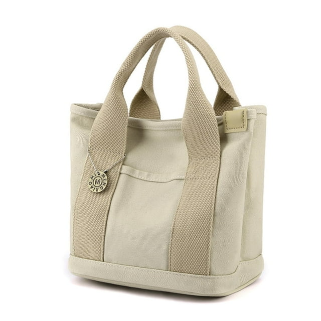 Small Tote Bag for Women Wear Resistant Zipper Handbag with Short ...