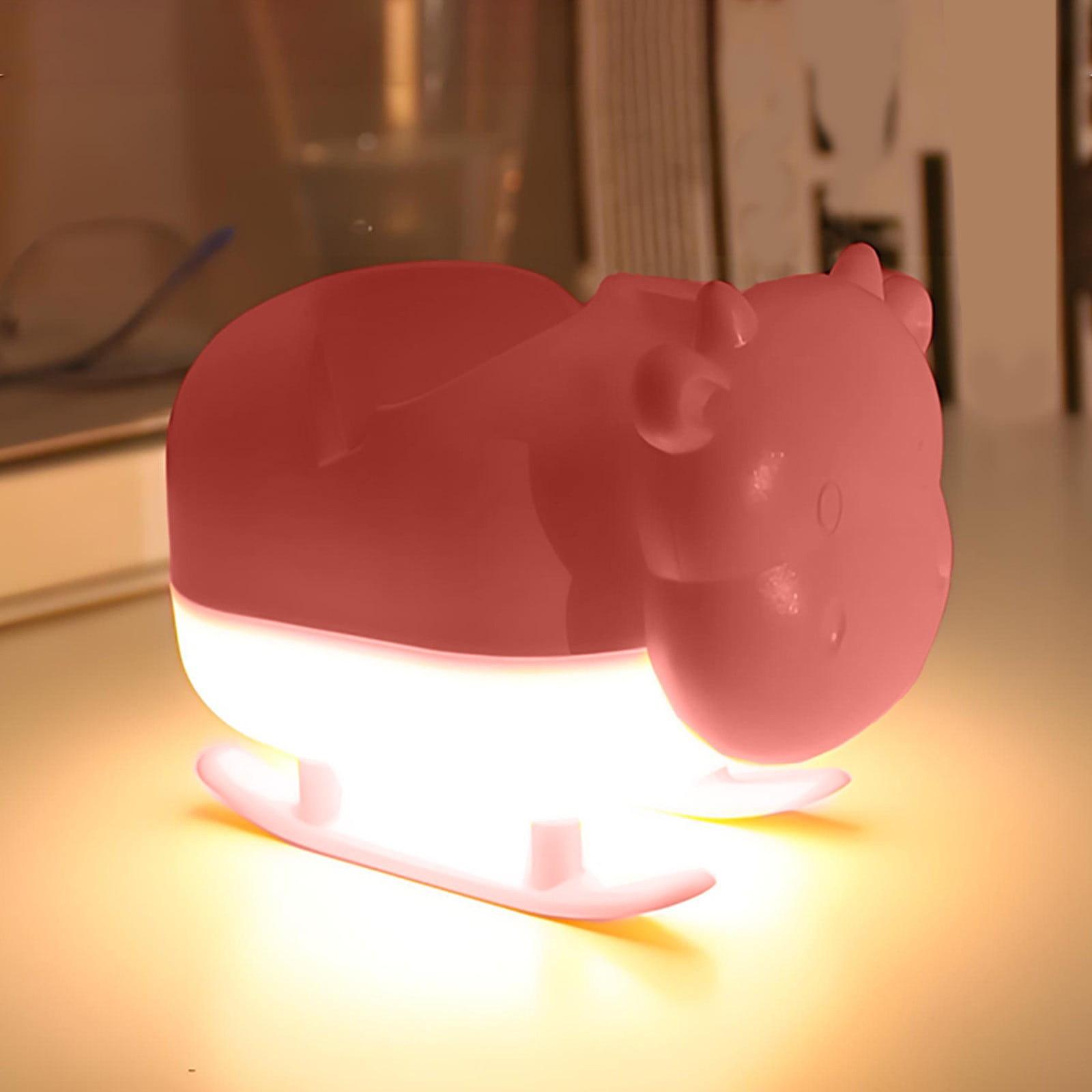 Small Touch Lamps for Nightstand - Bedside Lamp with USB Port ...