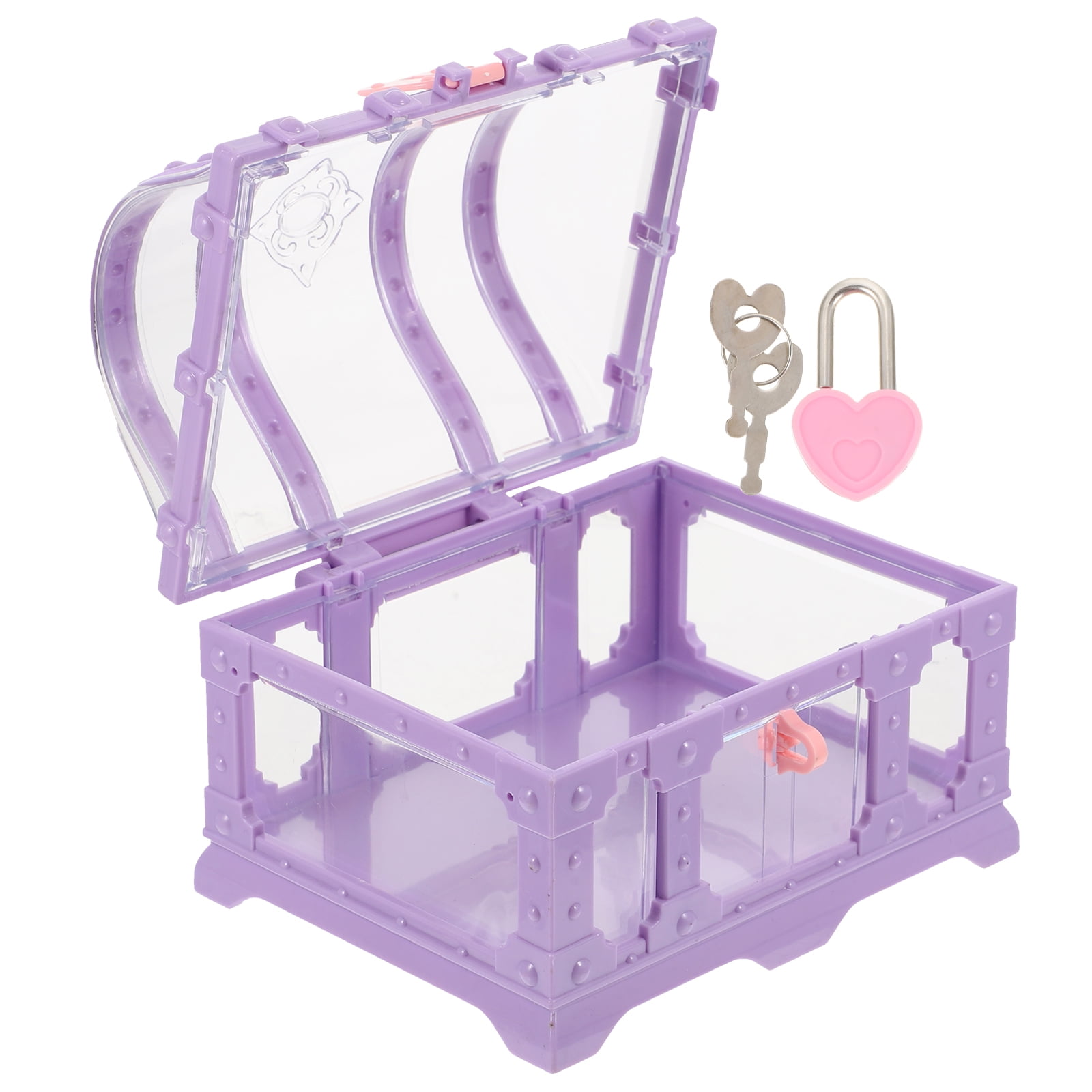 Small Toys Chest Treasure Chest Secure Treasure Box Child 14X11CM ...