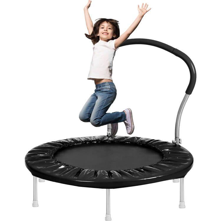 Small Trampoline for Kids Toddler, 36'' Mini Trampoline with Balance ...
