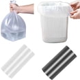 Small Trash Bags 3-5 Gallon, Black Drawstring Garbage Liners for ...