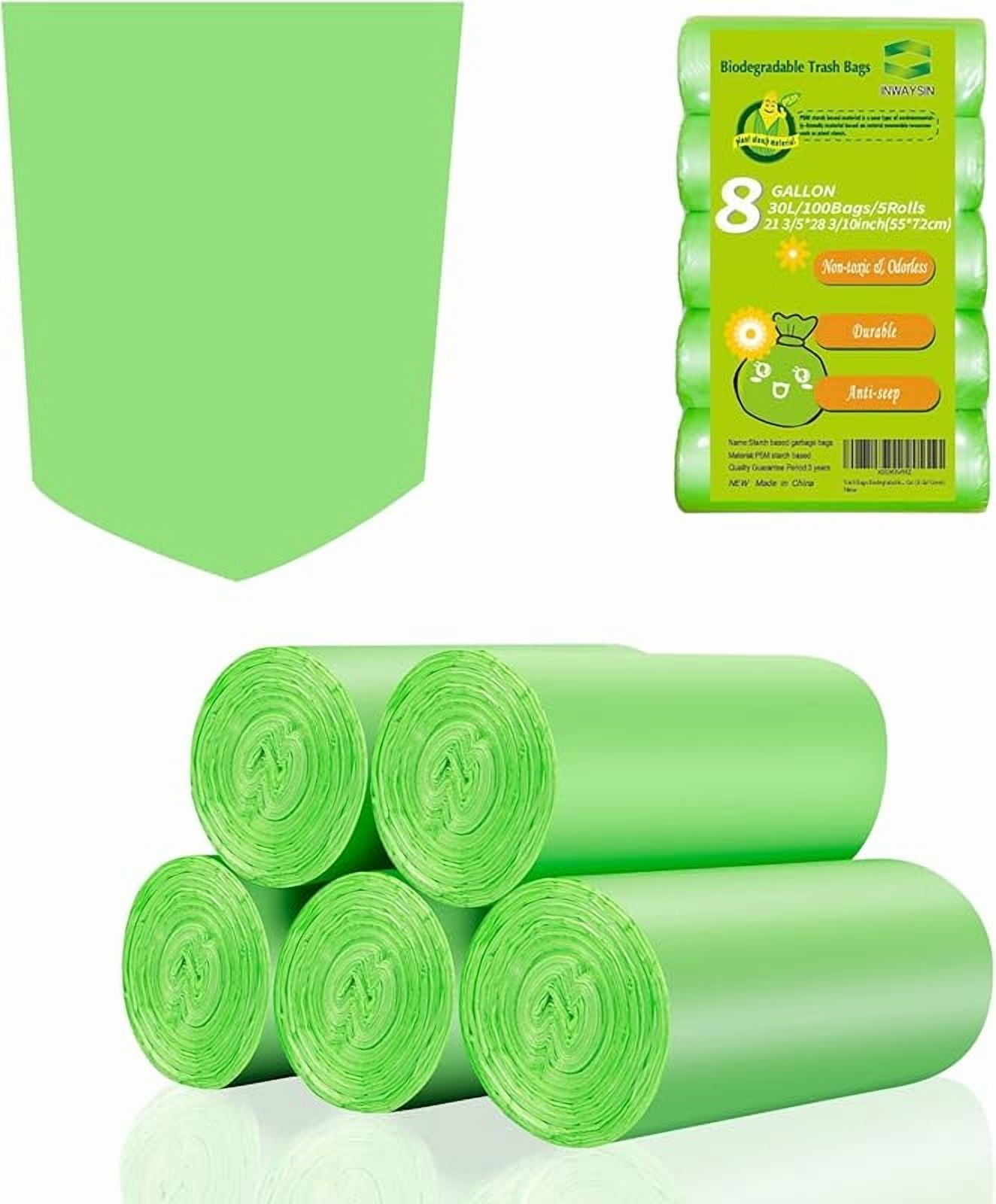 Small Trash Bags 4-6 Gallon, 200 Count Biodegradable Trash Bags 4 ...