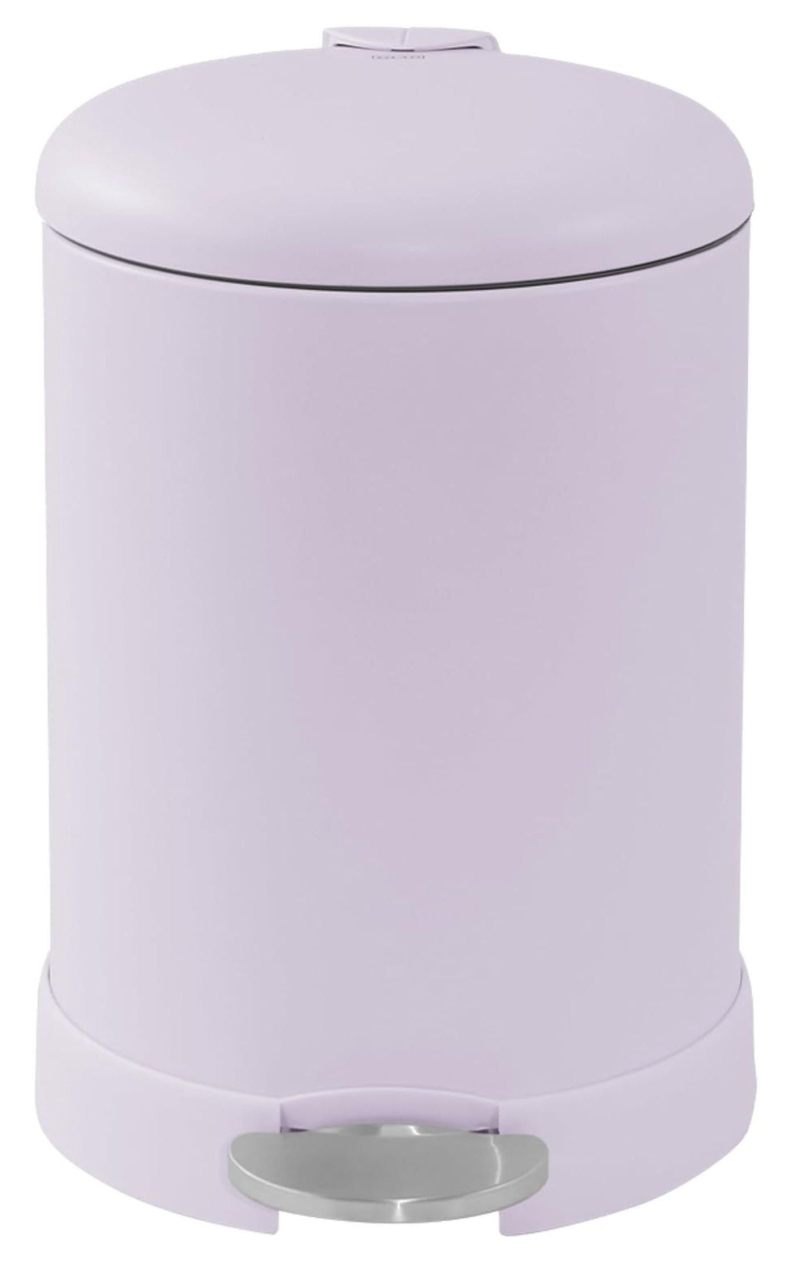 Small Trash Can, 1.2 Gallon | Round Stainless Steel Garbage Bin with ...