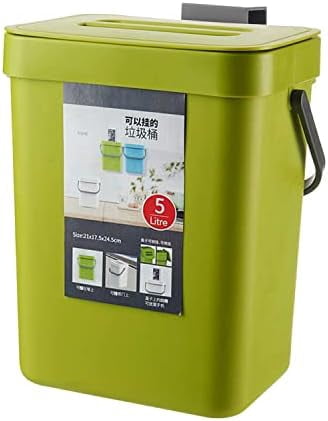 Small Trash Can with Lid Mini Kitchen Trash Can Tightly Sealed Odor ...