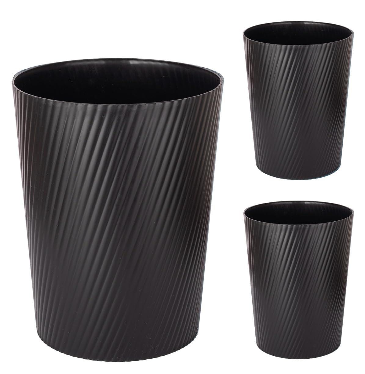 Small Trash Can Wastebasket Garbage Can Container Bins for Bathrooms ...