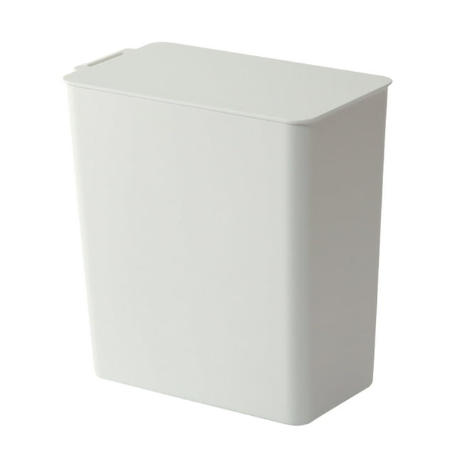 Small Trash Can Wastebasket, Garbage Container Basket for Bathrooms ...