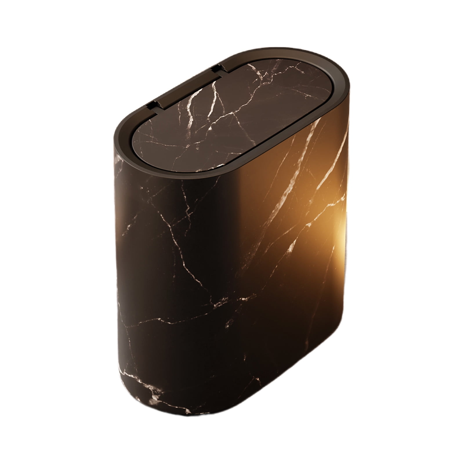 Small Trash Can With Concealed Lid Waste Bin Perfect For Tight Space In ...