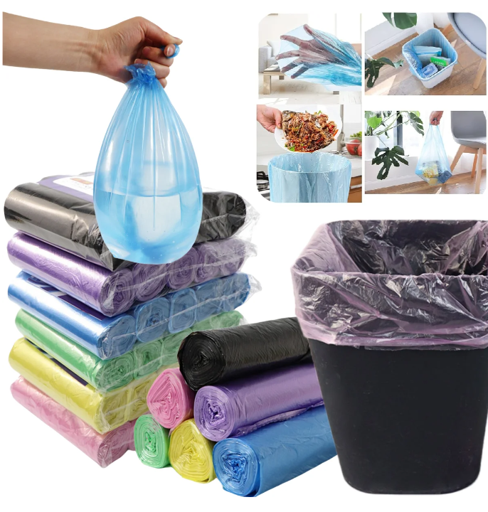 Small Trash bags, Small Garbage Bags Extra Strong Disposable Plastic ...