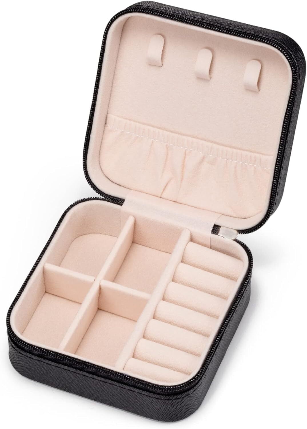 Small Travel Jewelry Boxes, Portable Jewelry Organizer Display Storage ...