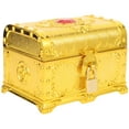 Small Treasure Box Multi-function Pirate Chest Antique Simulation ...