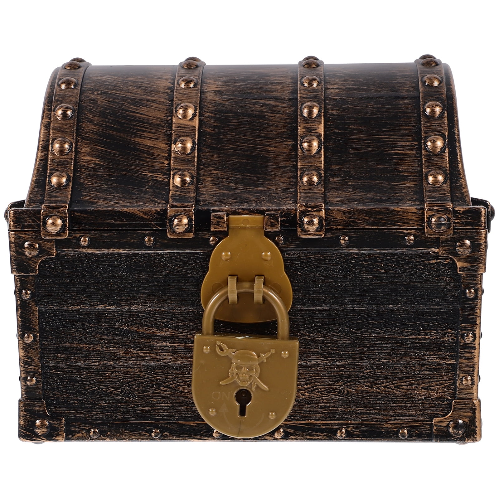 Small Treasure Box Multi-function Pirate Chest Decorative Pirate ...