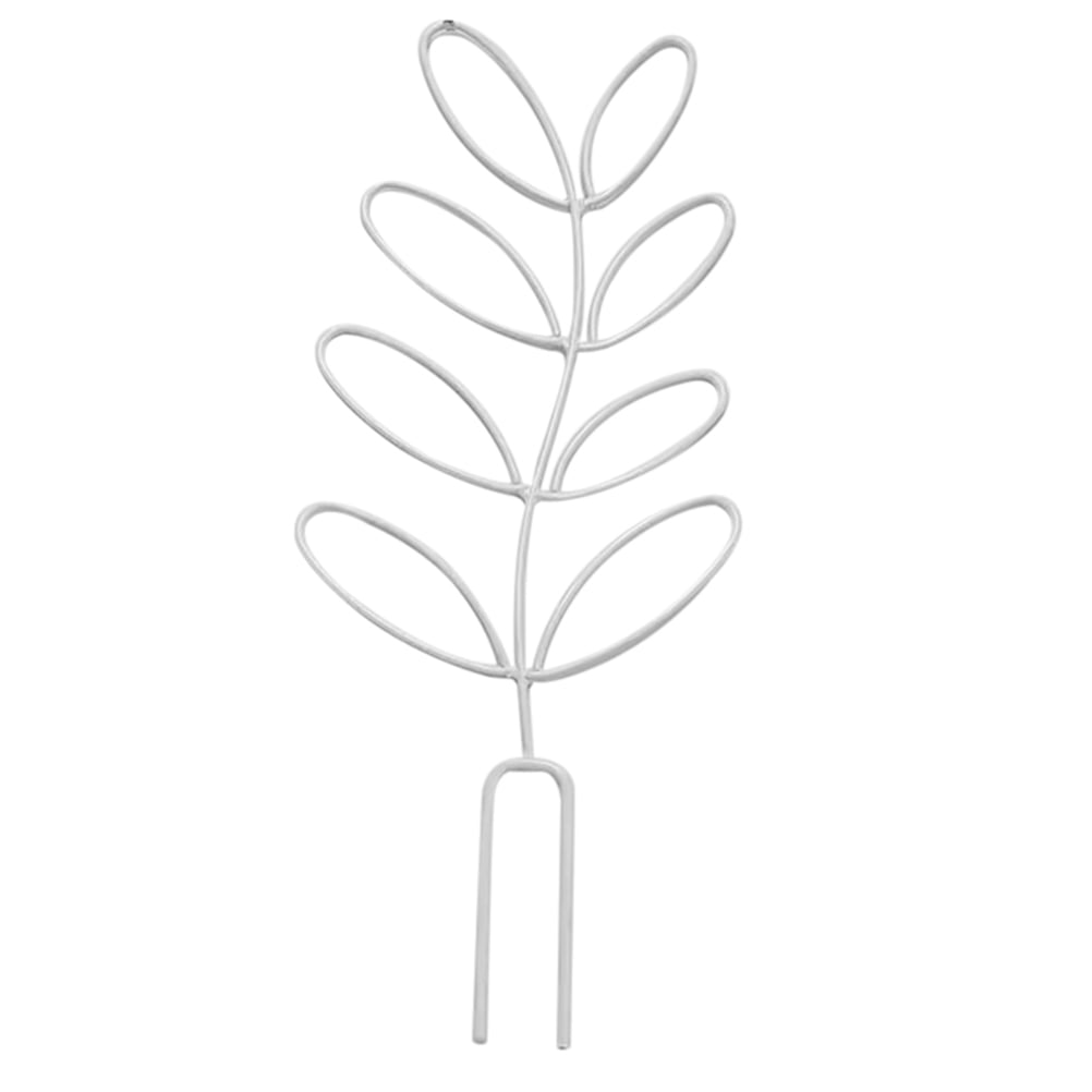 Small Trellis for Potted Plants Wrought Iron Leaf Shape Garden Trellis ... Small Trellis for Potted Plants Wrought Iron Leaf Shape Garden Trellis ...