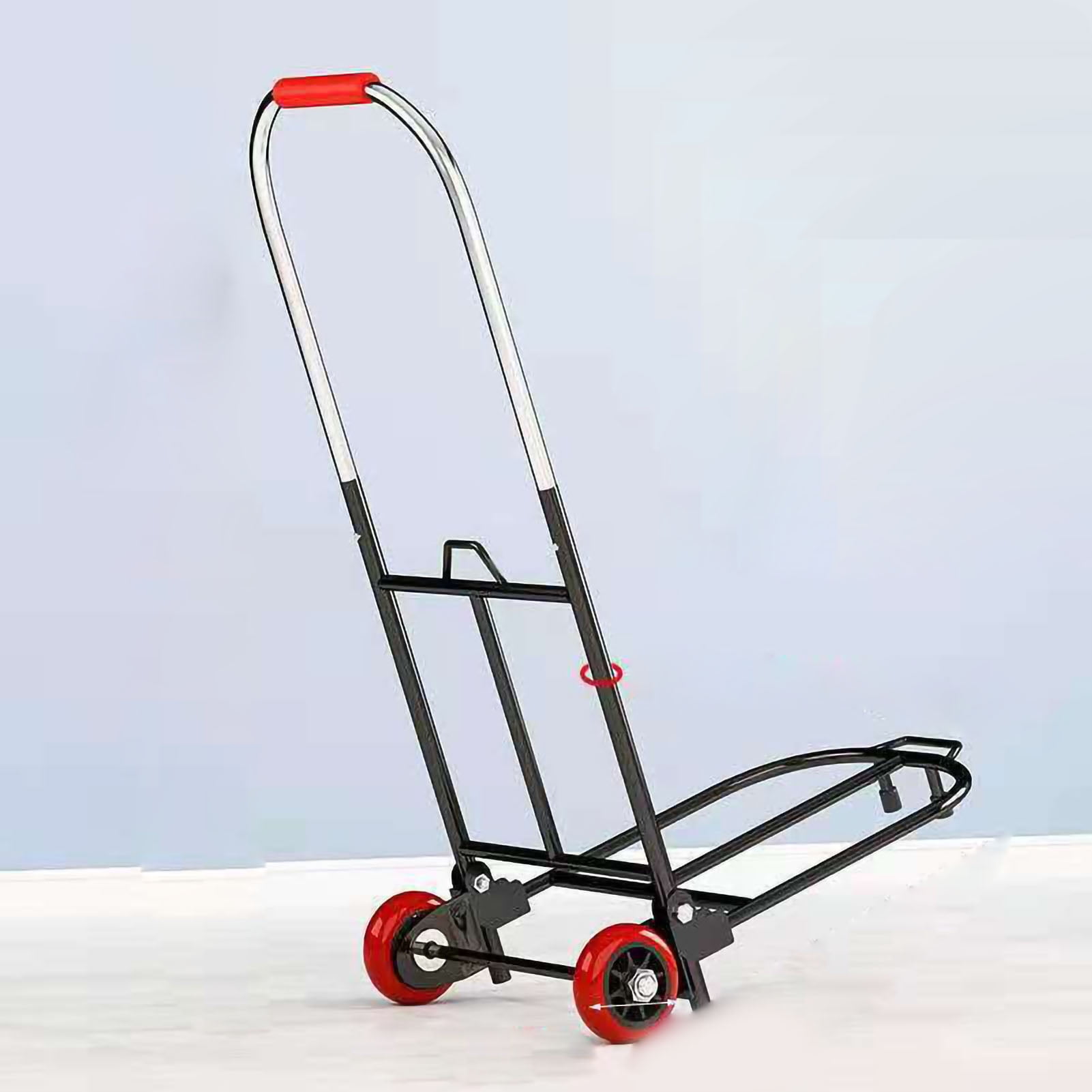 Small Trolley Metal Foldable Portable Labor Saving Rust Prevention Hand ...