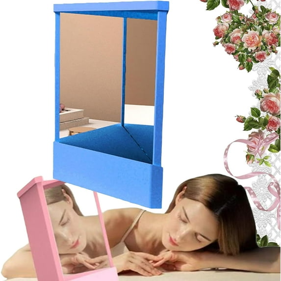 Small True Mirror,Non-Reversing Mirror,Slim Design Self Cut Mirror ...