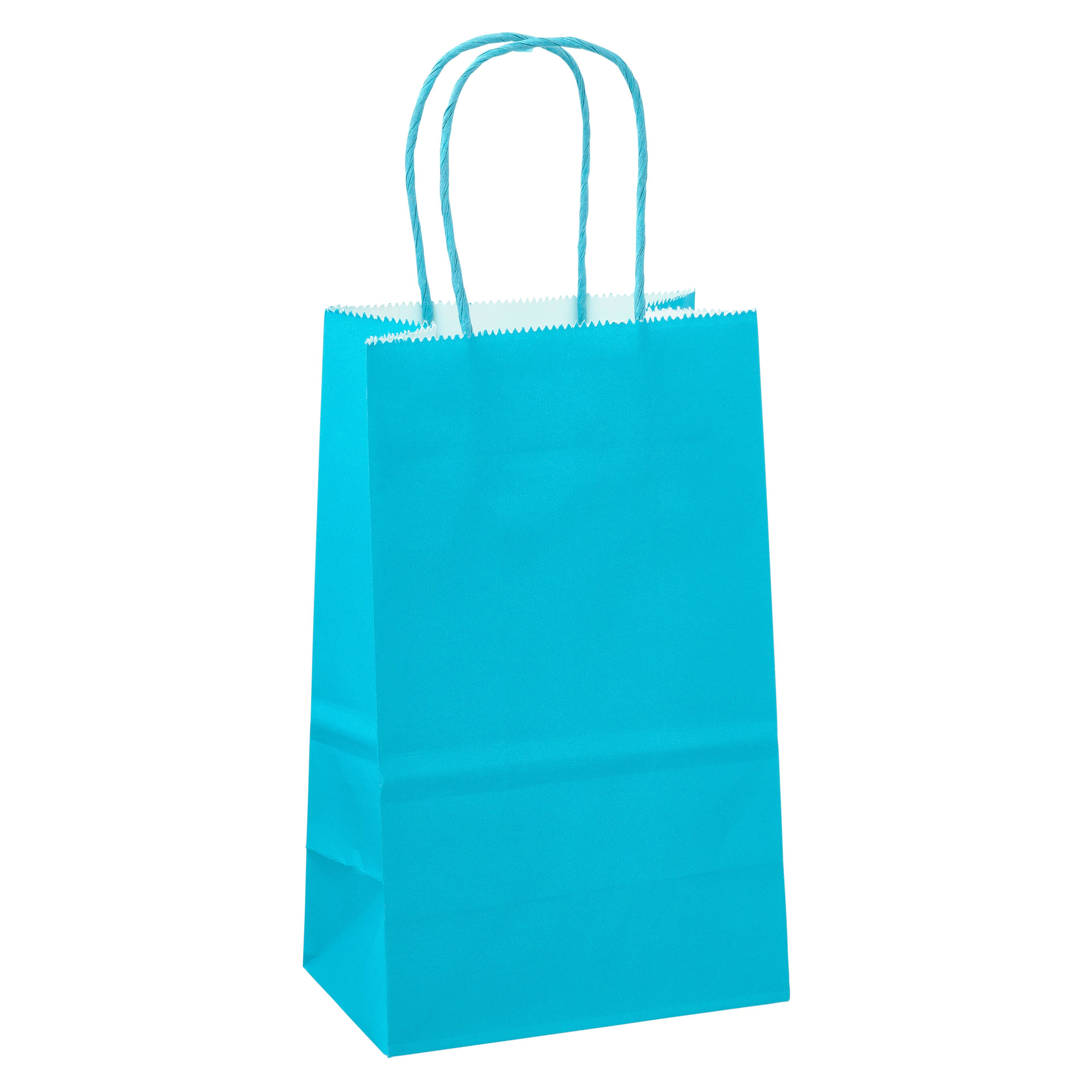 Small Turquoise Paper Bags by Celebrate It™ - Walmart.com