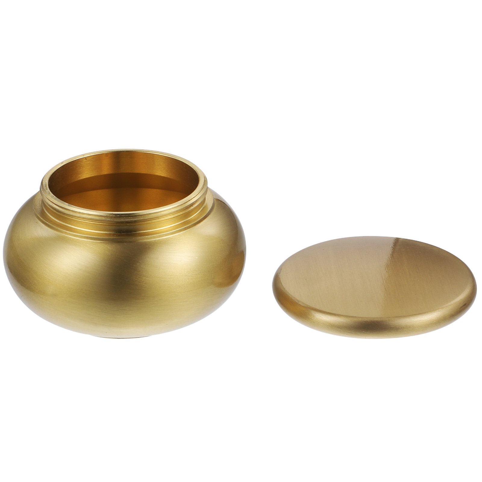 Small Urn Memorial Urn Copper Container Portable Copper Incense Powder ...