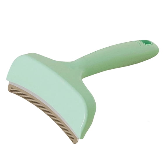 Small V-Shaped Deshedding Comb with Ergonomic Handle, Fine-Tooth ...