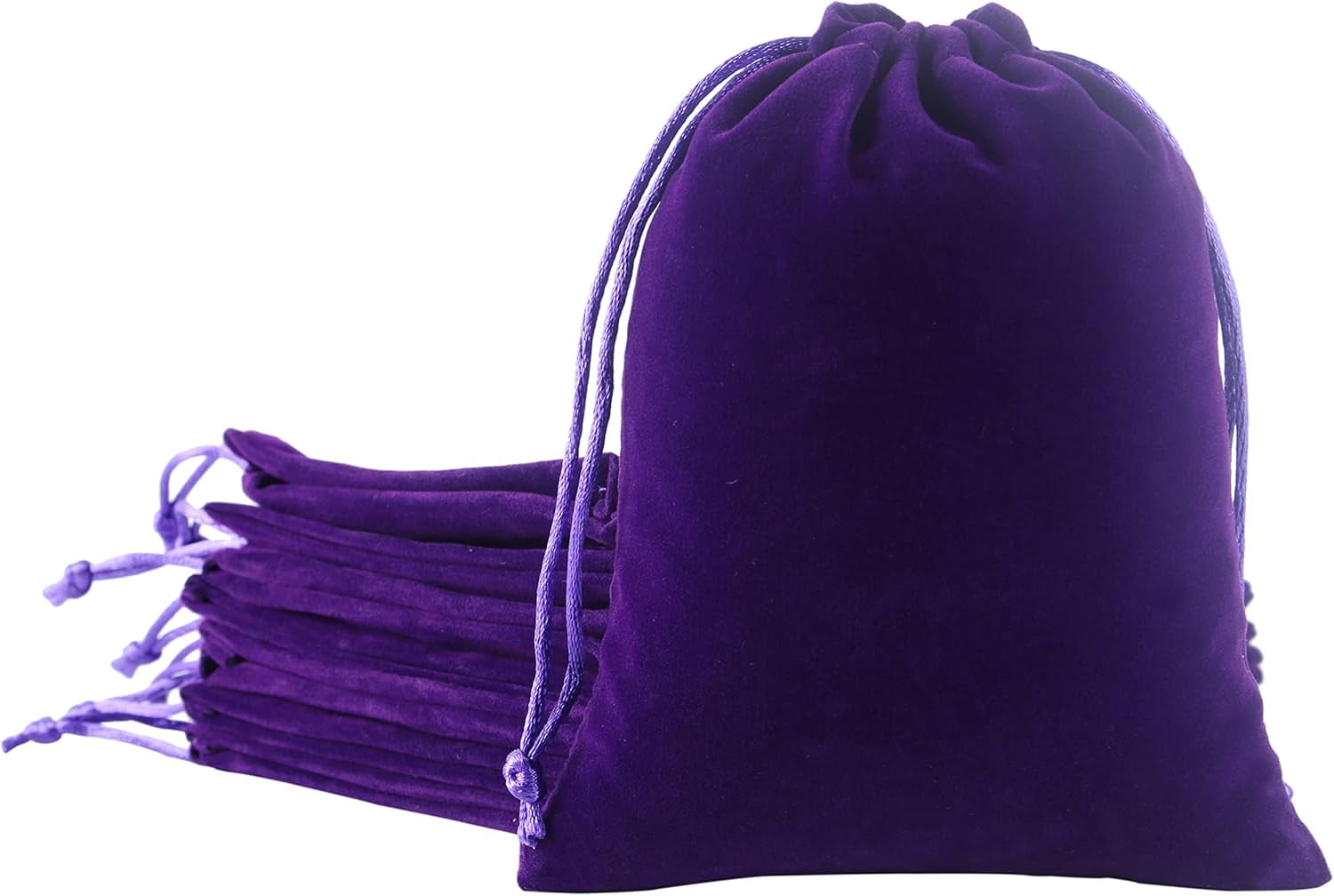 Small Velvet Gift Bags with Drawstring, 20pcs Drawstring Velvet Cloth ...