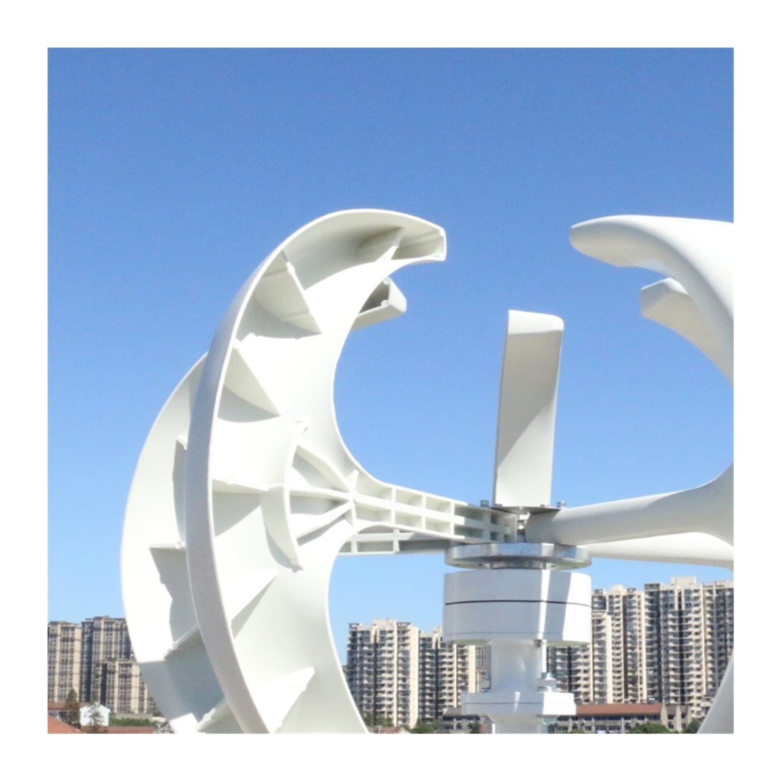 Small Vertical Axis Wind Turbine Generator for Home 3000W 12V 24V 48V ...