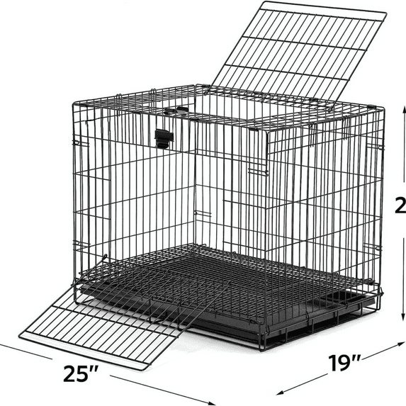 Small Wabbitat Rabbit Cage, Grid Mesh Floor, Removable Tray, Top ...