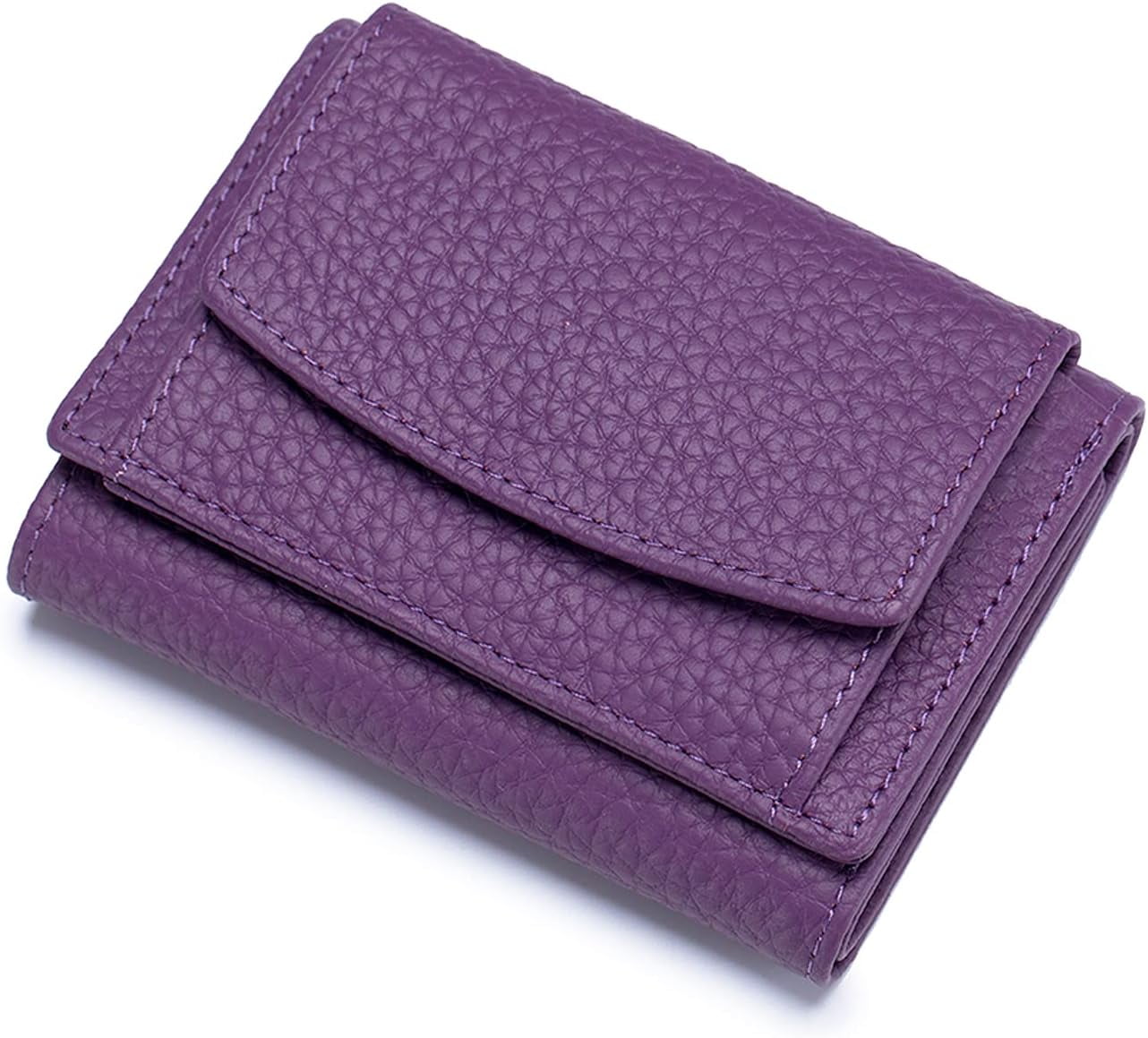 Small Wallet For Women RFID Leather Compact Card Wallets Womens Thin ...