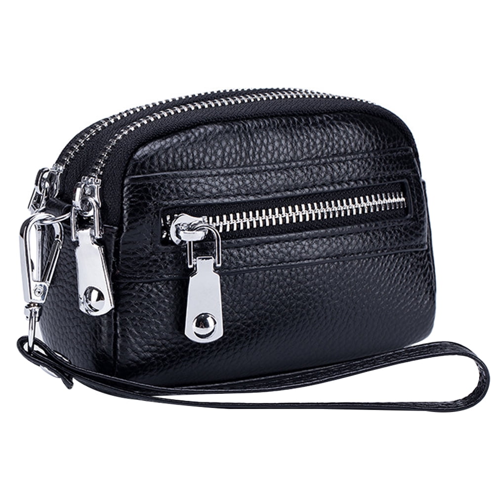 Small Wallet Outdoor Card Holder Identification Card Bag Zipper Design ...